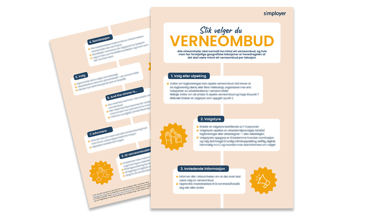 Slik velger du verneombud | Simployer
